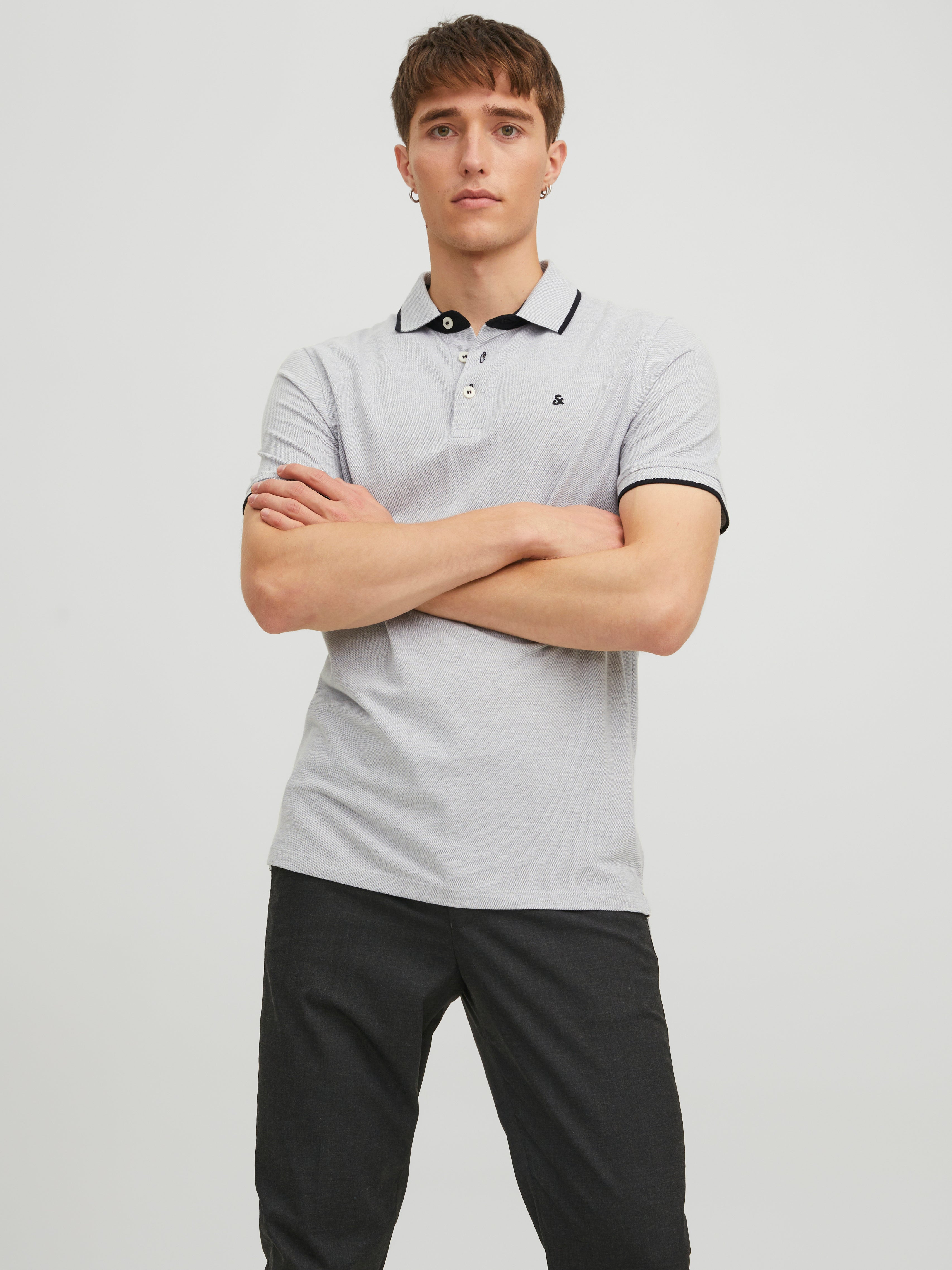 Slim Fit Flat collar Polo