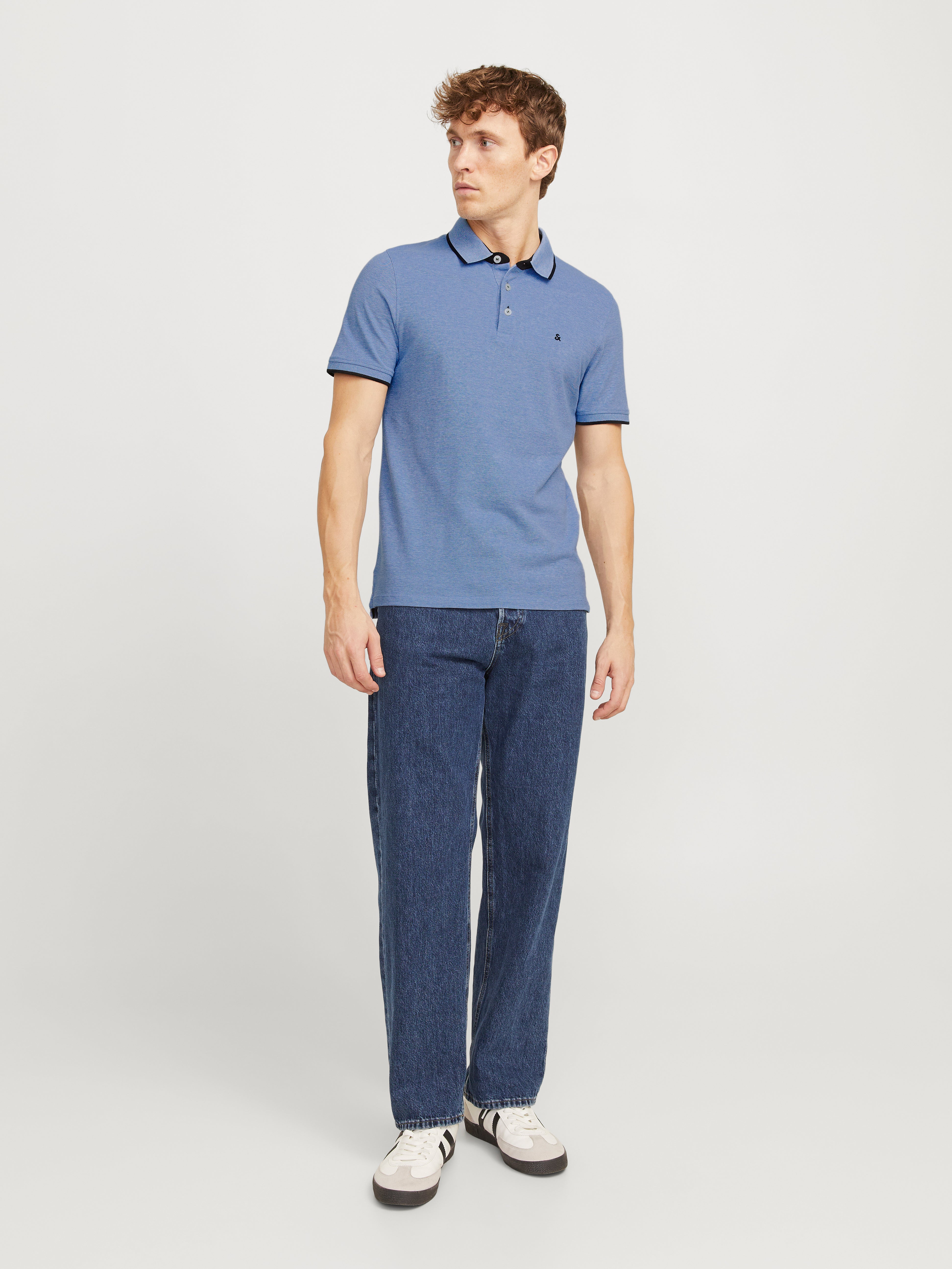 Slim Fit Flat collar Polo