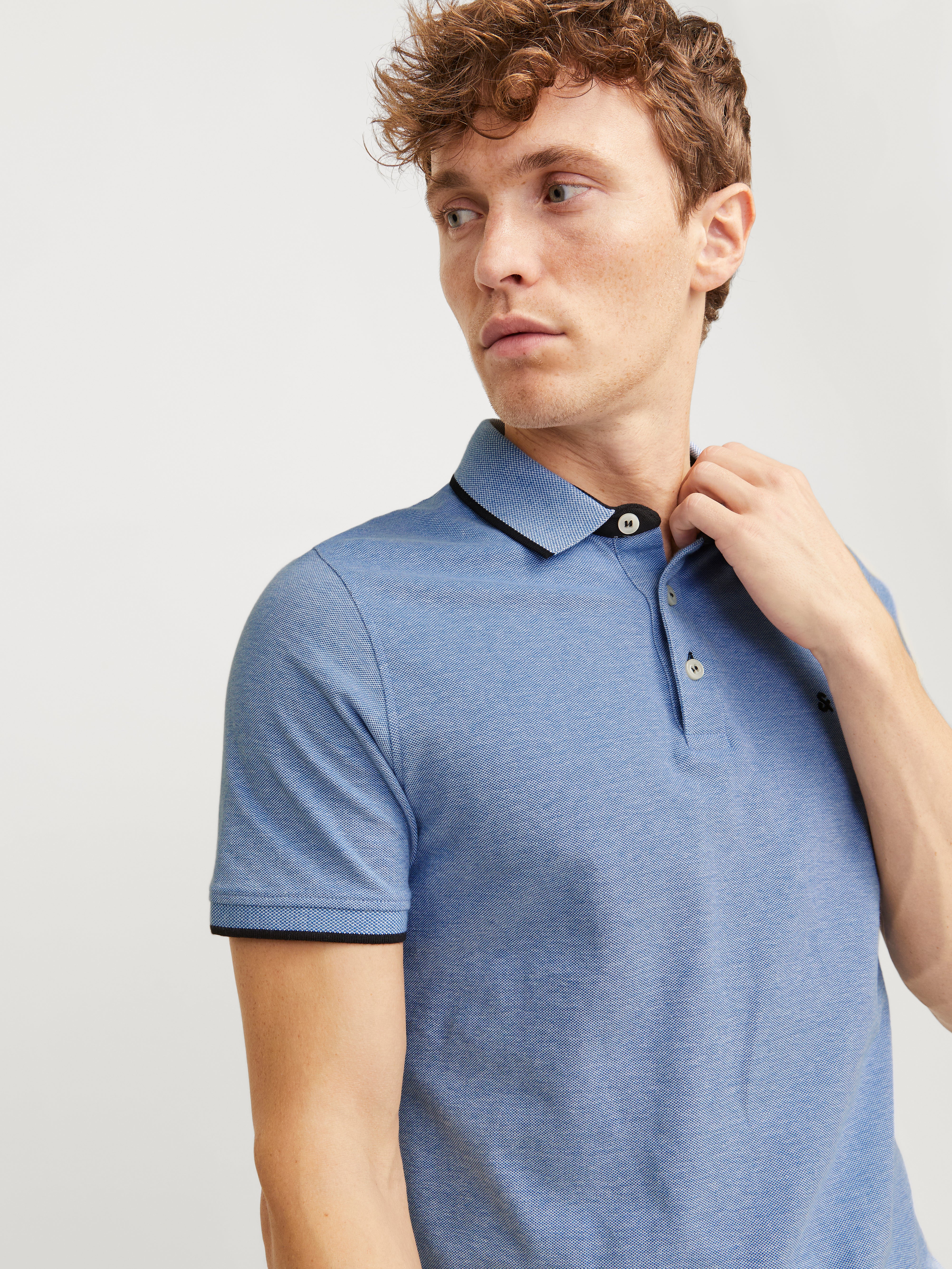 Slim Fit Flat collar Polo
