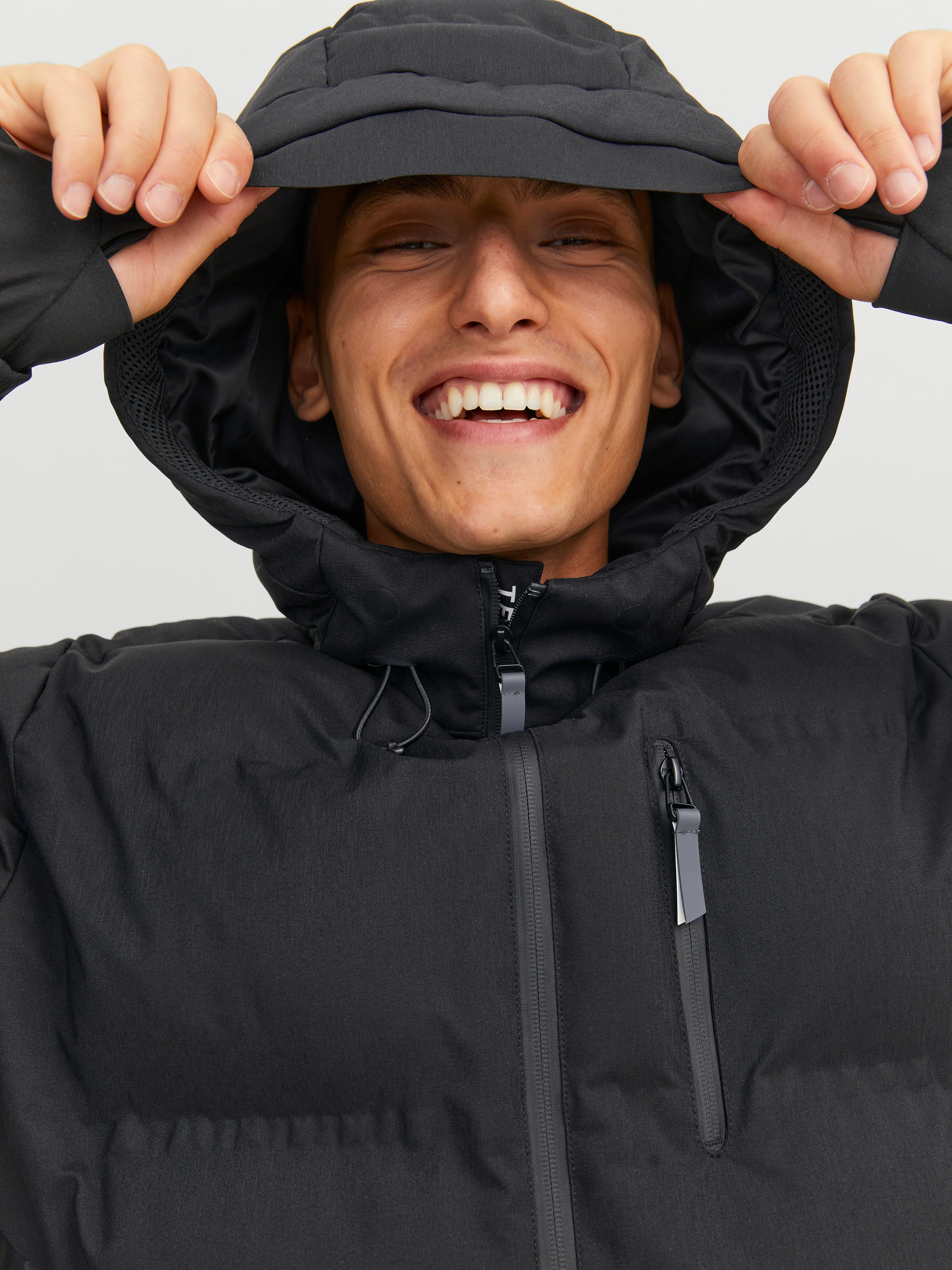 Adjustable hood Jacket