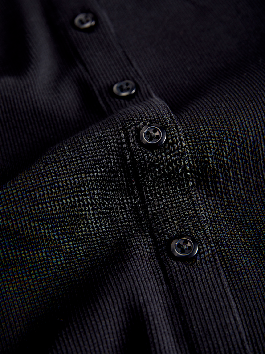 Round neck Cardigan | Black | Jack & Jones®