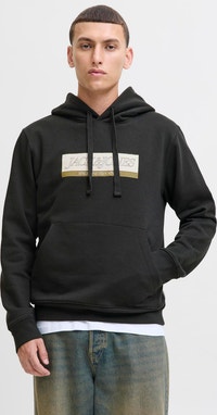 Regular Fit Hoodie | Black | Jack & Jones®