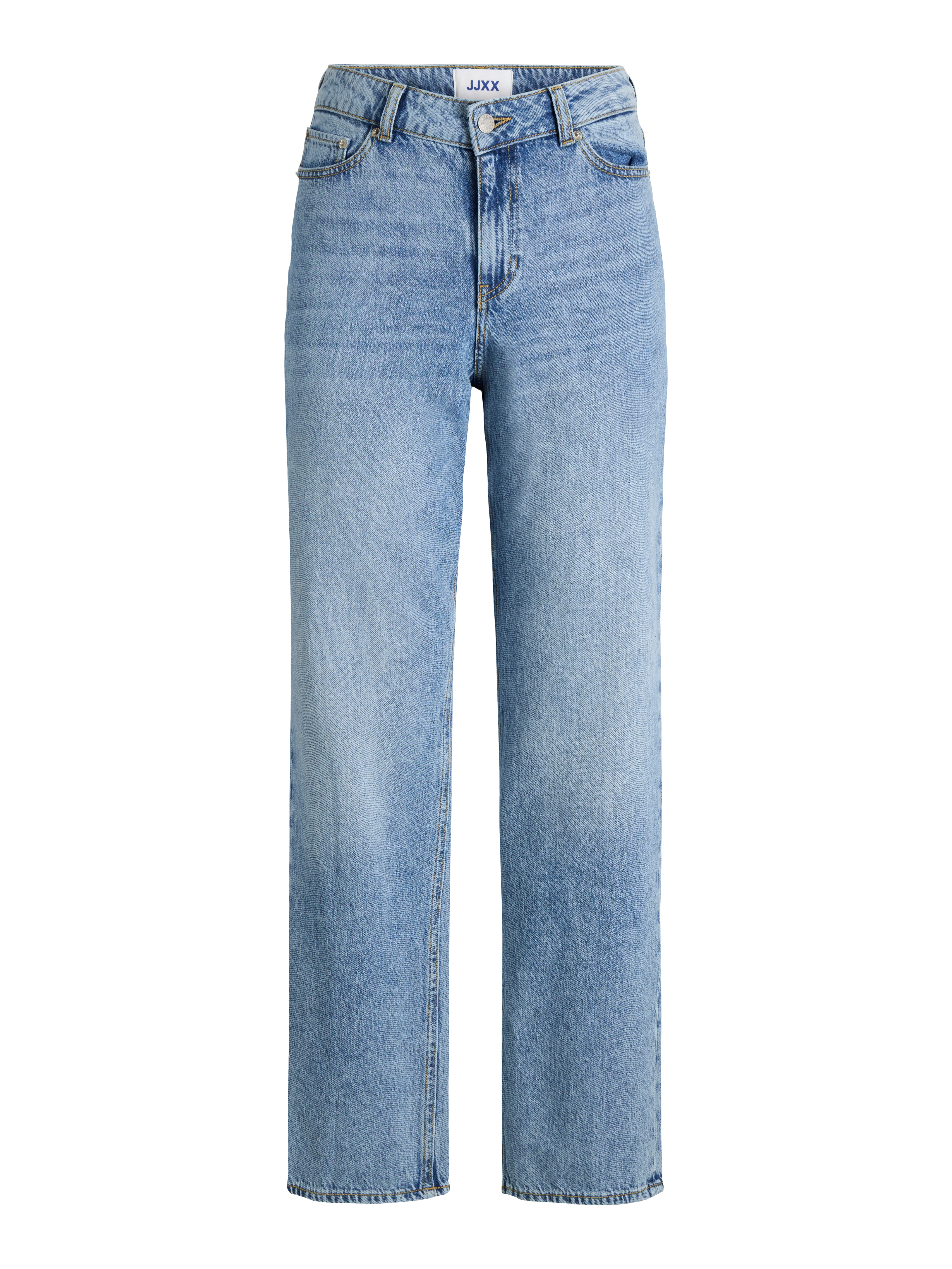 Loose Fit Mid waist Jeans | Light Blue | Jack & Jones®