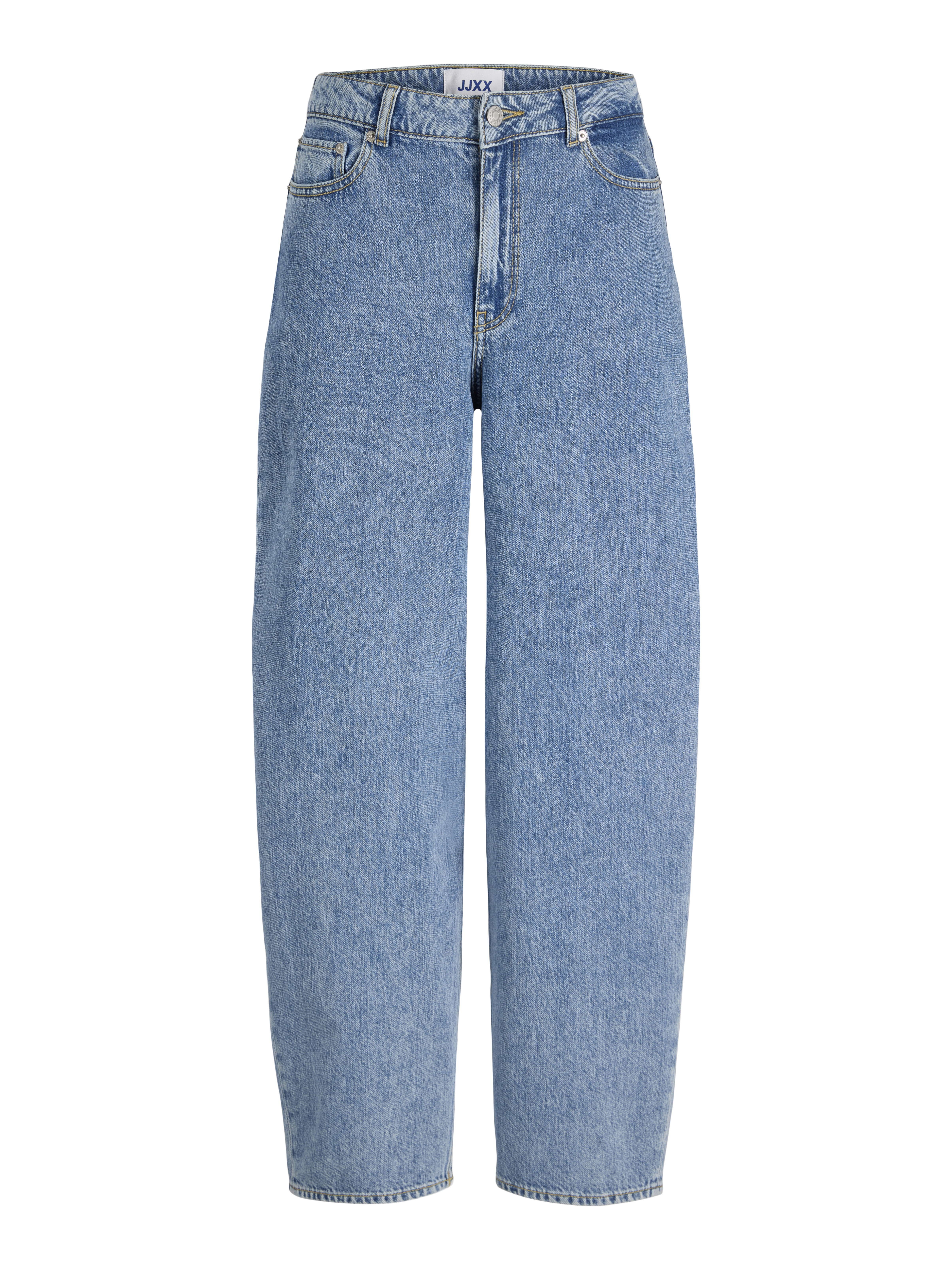 Barrel Fit Mid waist Jeans | Light Blue | Jack & Jones®