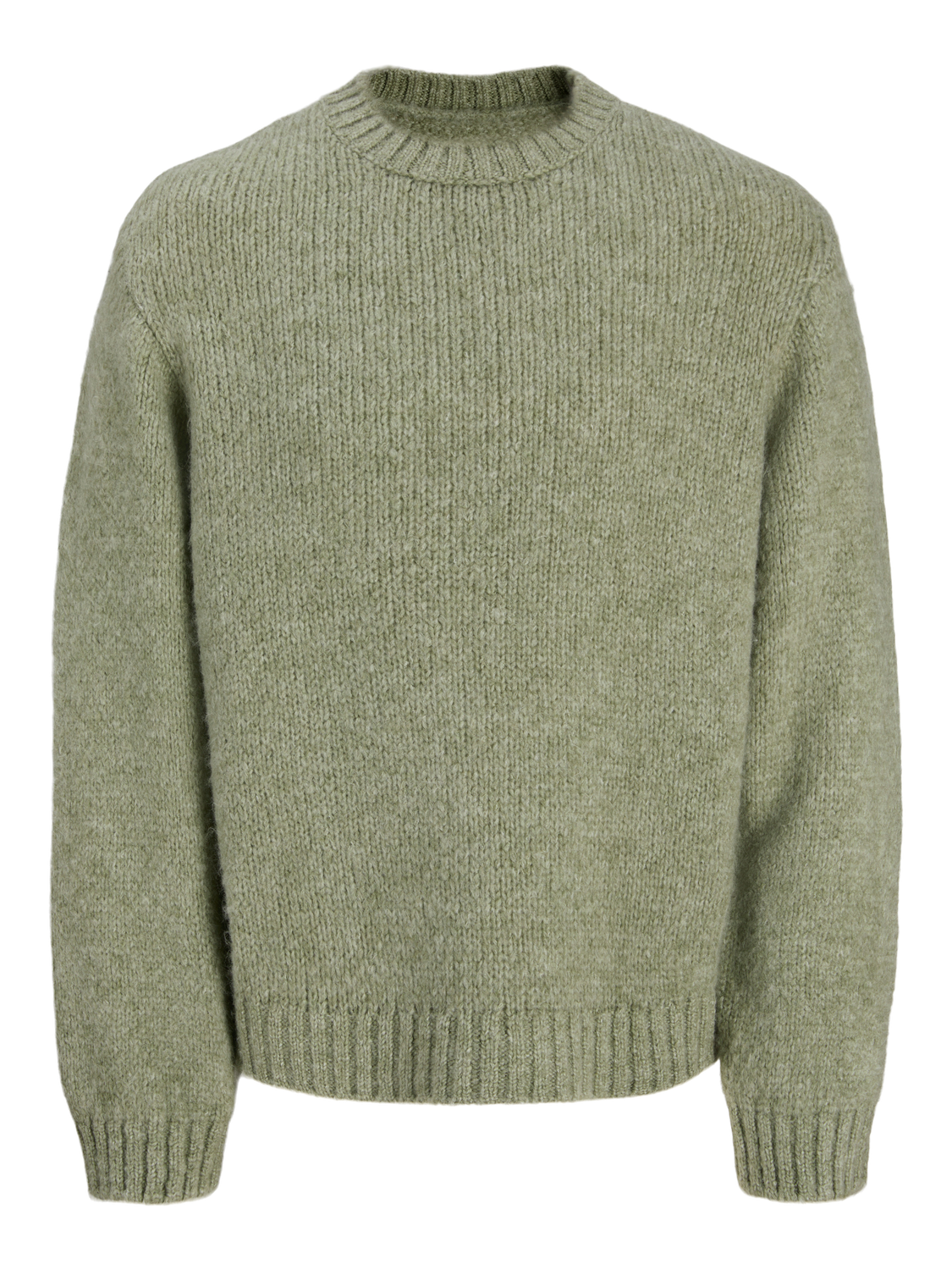 Chandail en tricot Coupe ample | Medium Green | Jack & Jones®